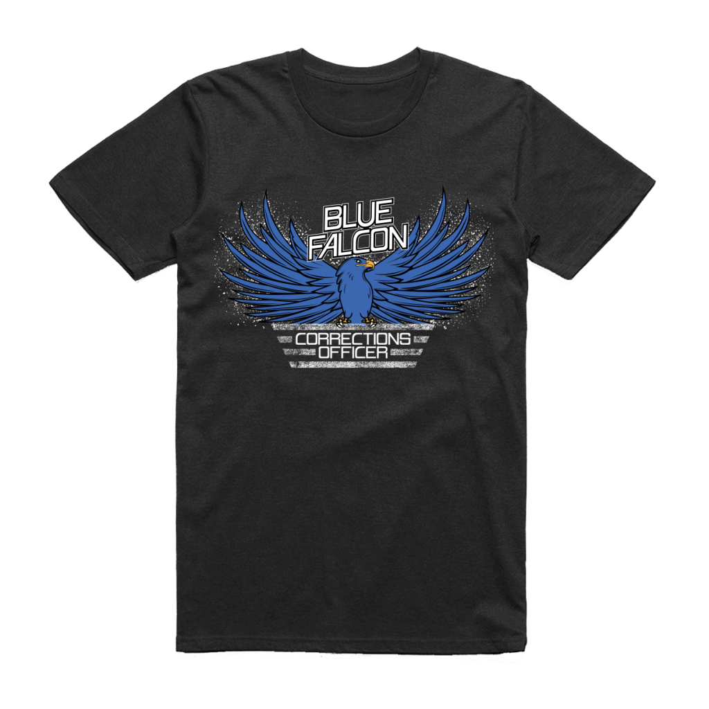 Funny Blue Falcon Corrections Officer Military Code – The Salty Veteran